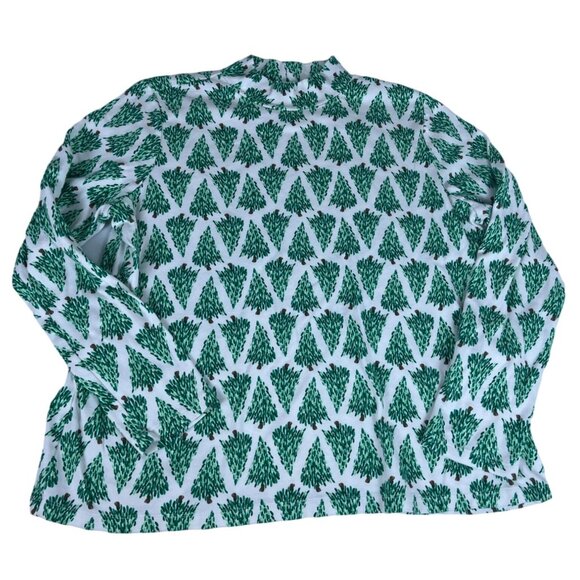 Kim Rogers | Tops | Kim Rogers Tree Print Long Sleeve Blouse Women L ...